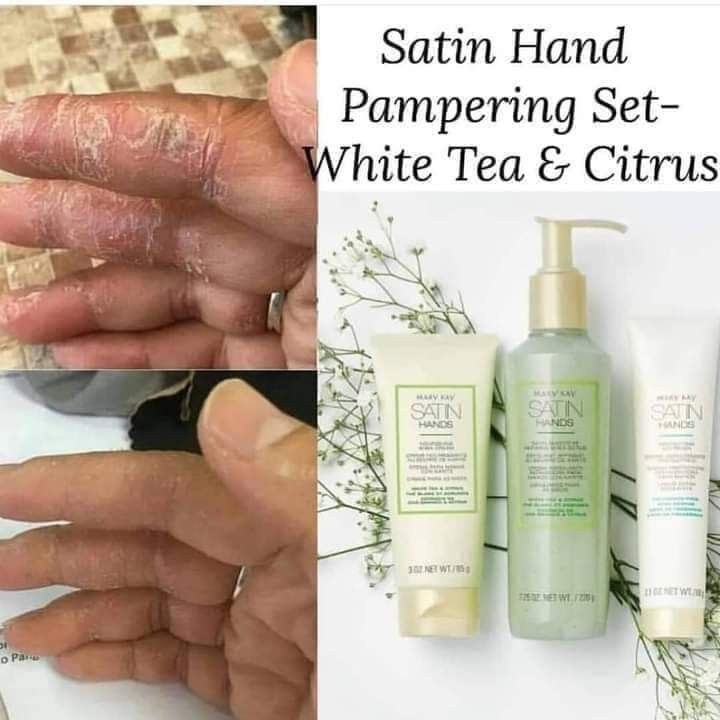 MARY KAY SATIN HANDS PAMPERING SET, Beauty & Personal Care, Face, Face ...