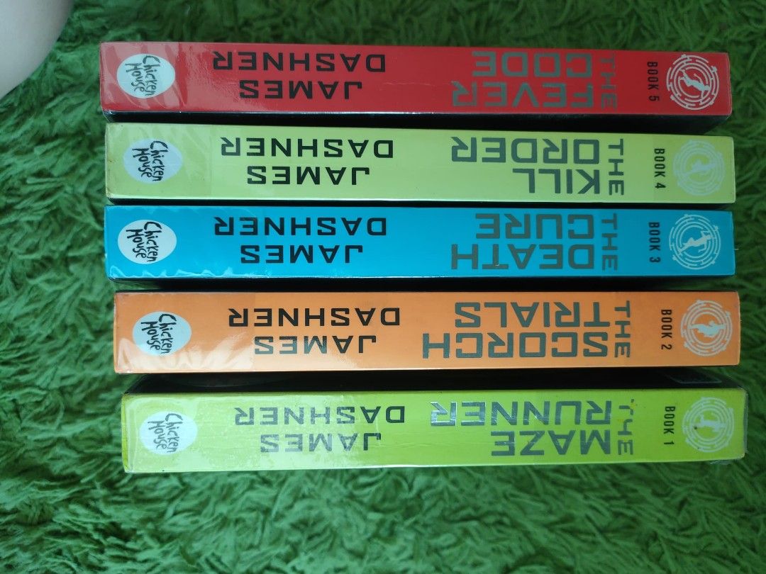 Maze Runner set, Hobbies & Toys, Books & Magazines, Fiction & Non ...