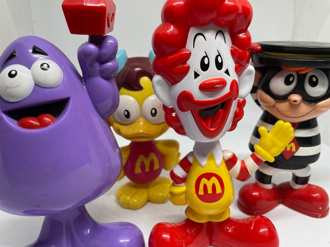 McDonalds Bobble Head Set, Hobbies & Toys, Memorabilia & Collectibles ...