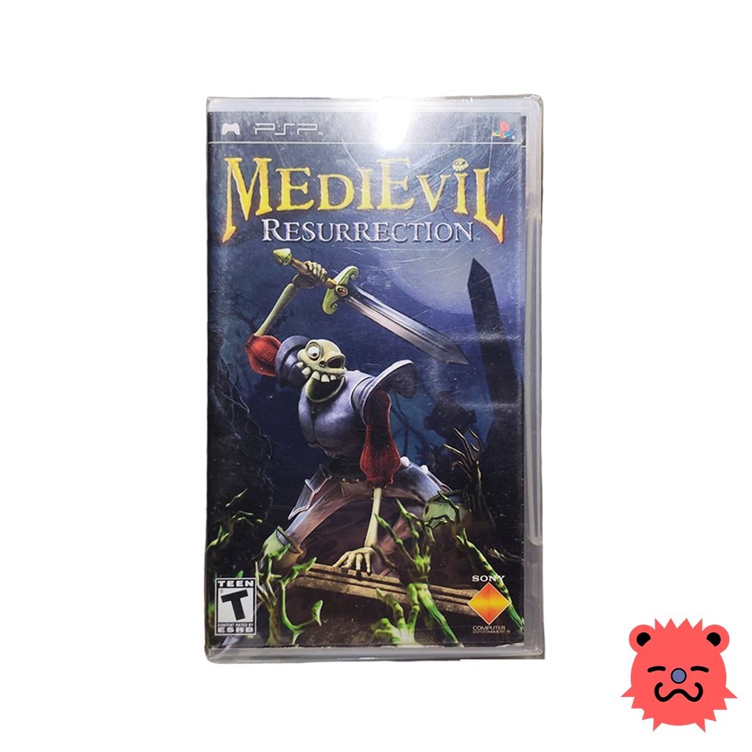 Medievil Resurrection game for PSP | US ENGLISH | Y Fold sealed, Video ...