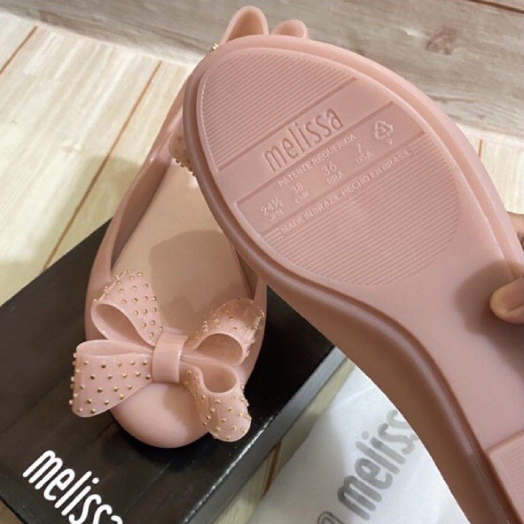 Melissa Shoes Spc Love Doll Pita (Bikin Kaki Cerah), Fesyen Wanita ...
