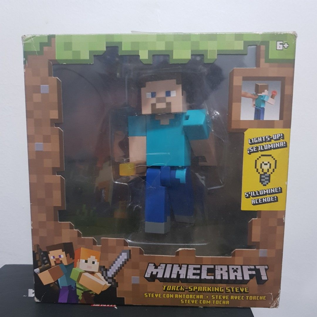 Minecraft STEVE (Mattel) Authentic, Hobbies & Toys, Toys & Games on ...
