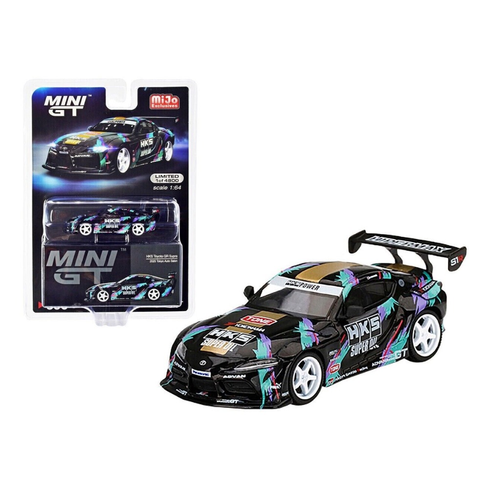 MINI GT 1/64 Scale HKS GR Supra (A90) Tokyo Auto Salon 2020 Die-cast ...
