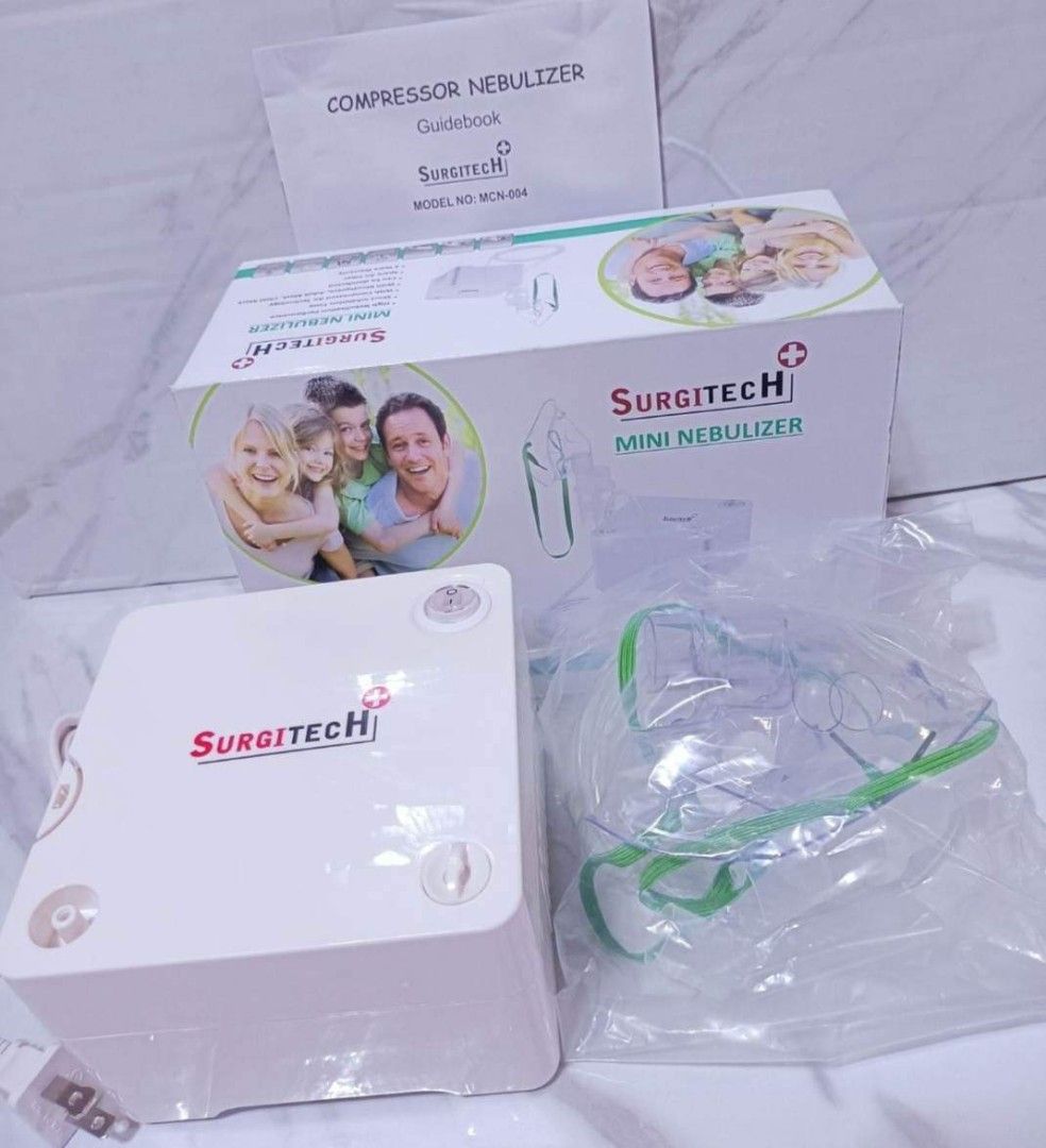 Mini Nebulizer Surgitech, Health & Nutrition, Medical Supplies & Tools ...