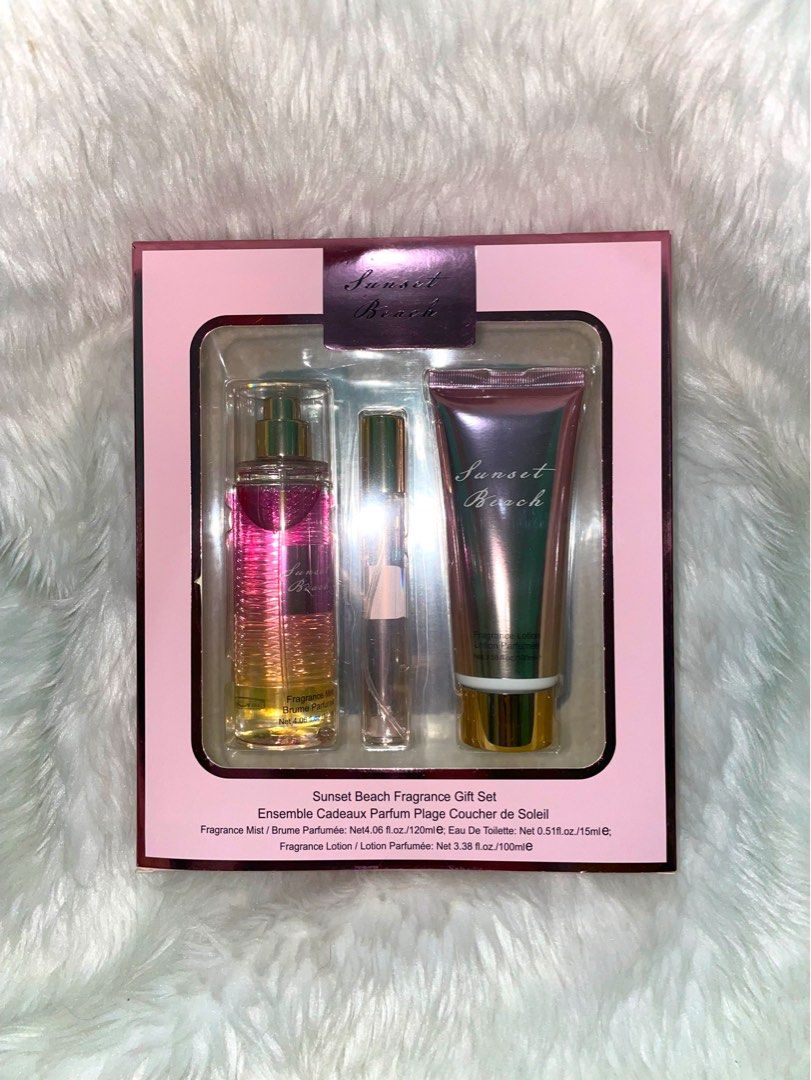 Miniso Sunset Beach Fragrance Gift Set, Beauty & Personal Care ...