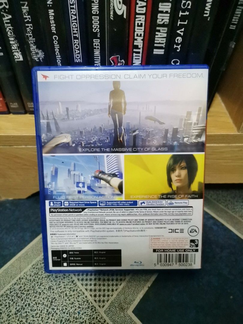Mirrors Edge Catalyst (PS4), Video Gaming, Video Games, PlayStation on ...