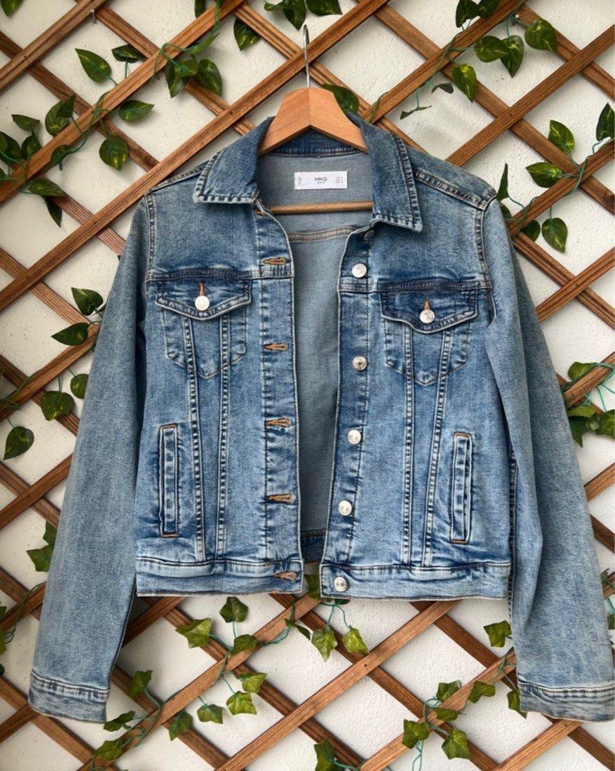 MNG Denim Jacket, Women's Fashion, Coats, Jackets and Outerwear on ...