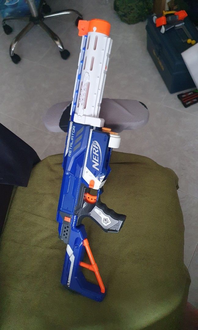Modded NERF Retaliator Toy Gun Blaster, Hobbies & Toys, Toys & Games on ...