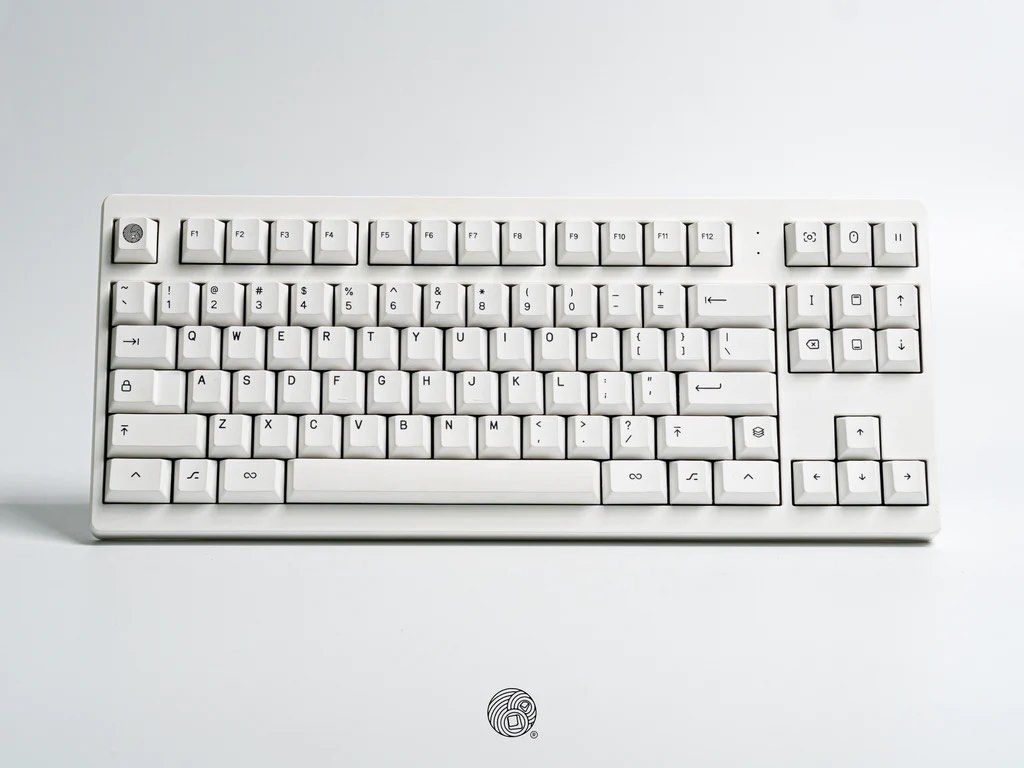 Monokei Standard White Custom Keyboard TKL layout, Computers & Tech ...