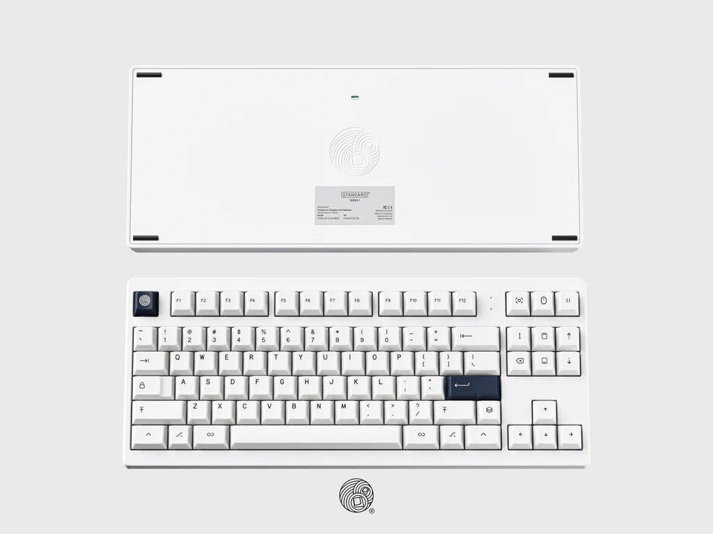 Monokei Standard White Custom Keyboard TKL layout, Computers & Tech ...