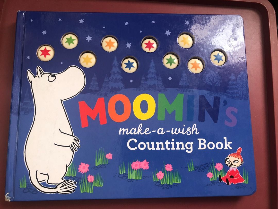 Moomin's make-a-wish Counting Book, Hobbies & Toys, Books & Magazines ...
