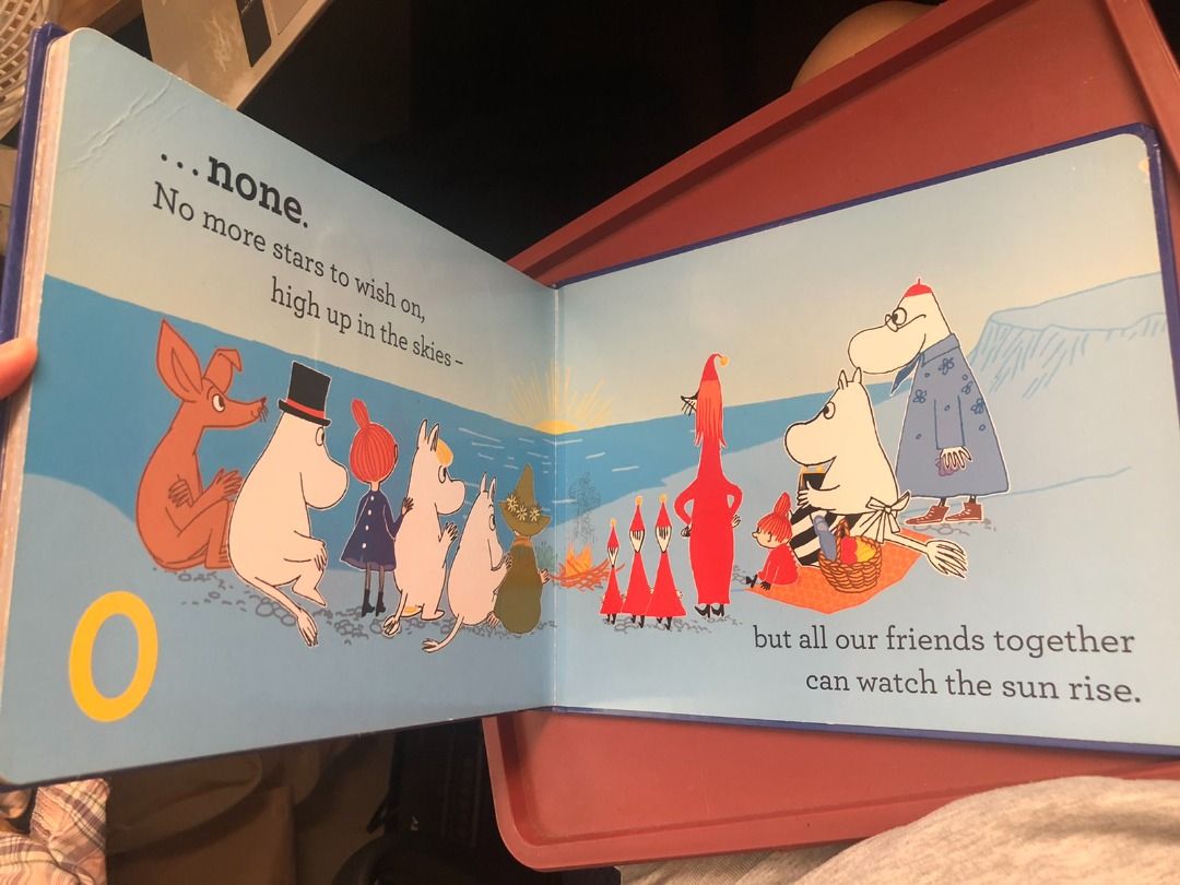 Moomin's make-a-wish Counting Book, Hobbies & Toys, Books & Magazines ...