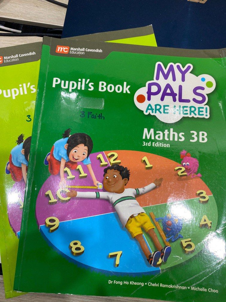 My Pals are Here P3 Math Textbook 3A & 3B, Hobbies & Toys, Books ...