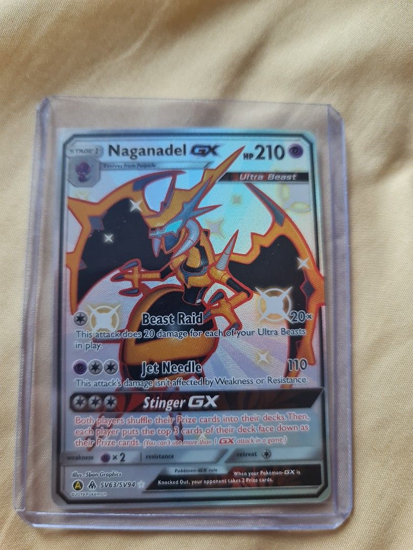 Naganadel GX, Hobbies & Toys, Toys & Games on Carousell