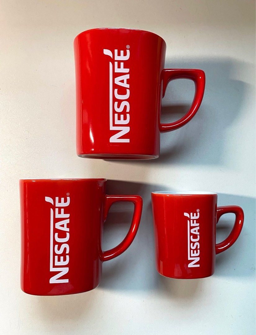 Nescafe Mug Set (new), Furniture & Home Living, Kitchenware & Tableware ...