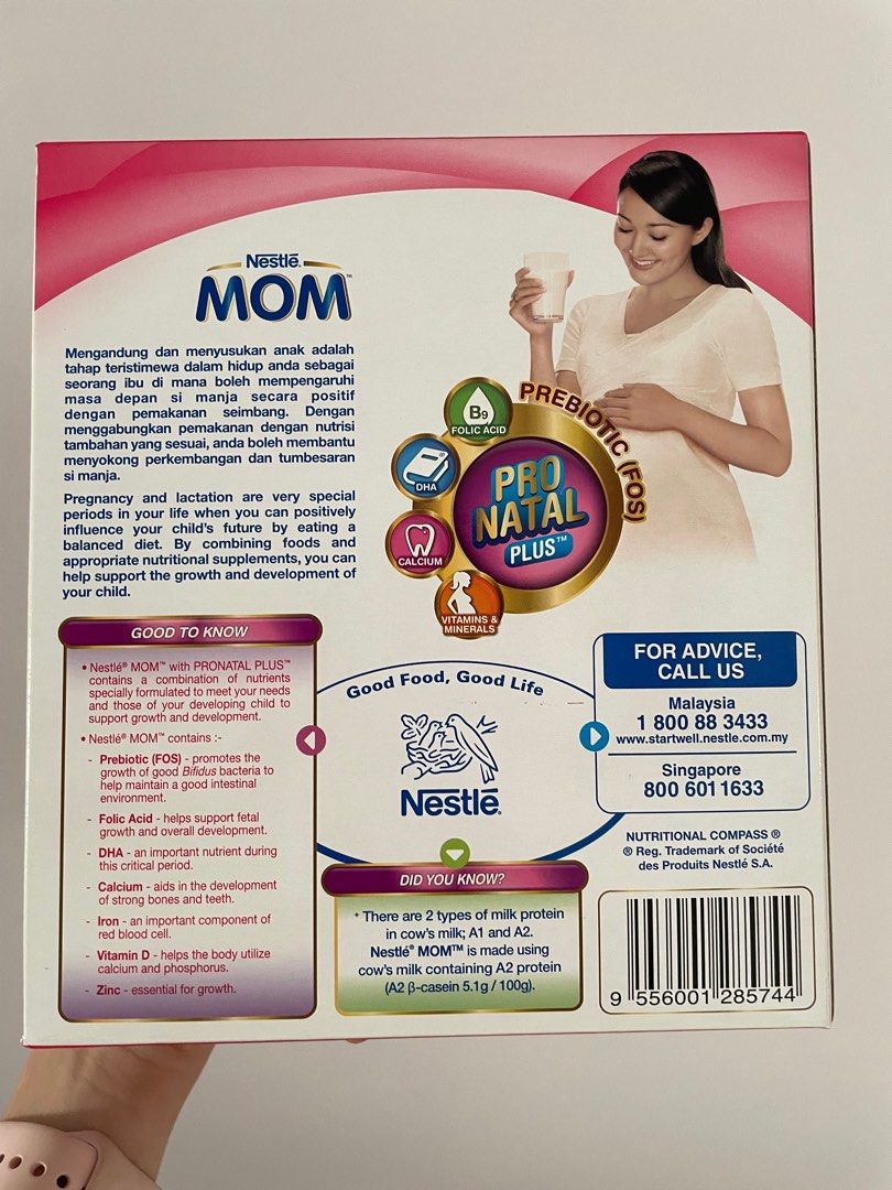 Nestle Mom Milk Powder, Babies & Kids, Maternity Care on Carousell