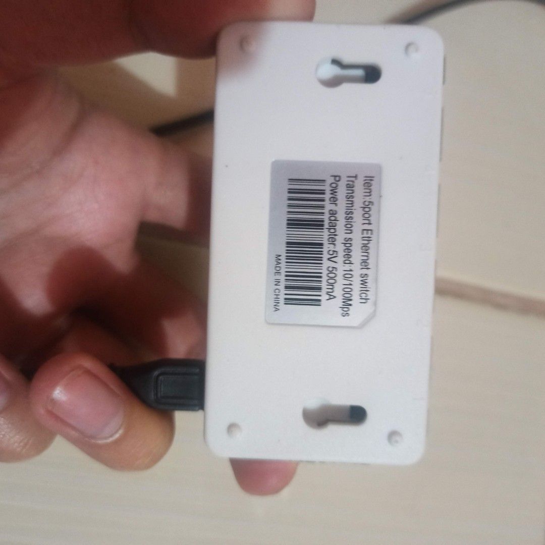 Network Switch with LAN cable, Computers & Tech, Parts & Accessories ...