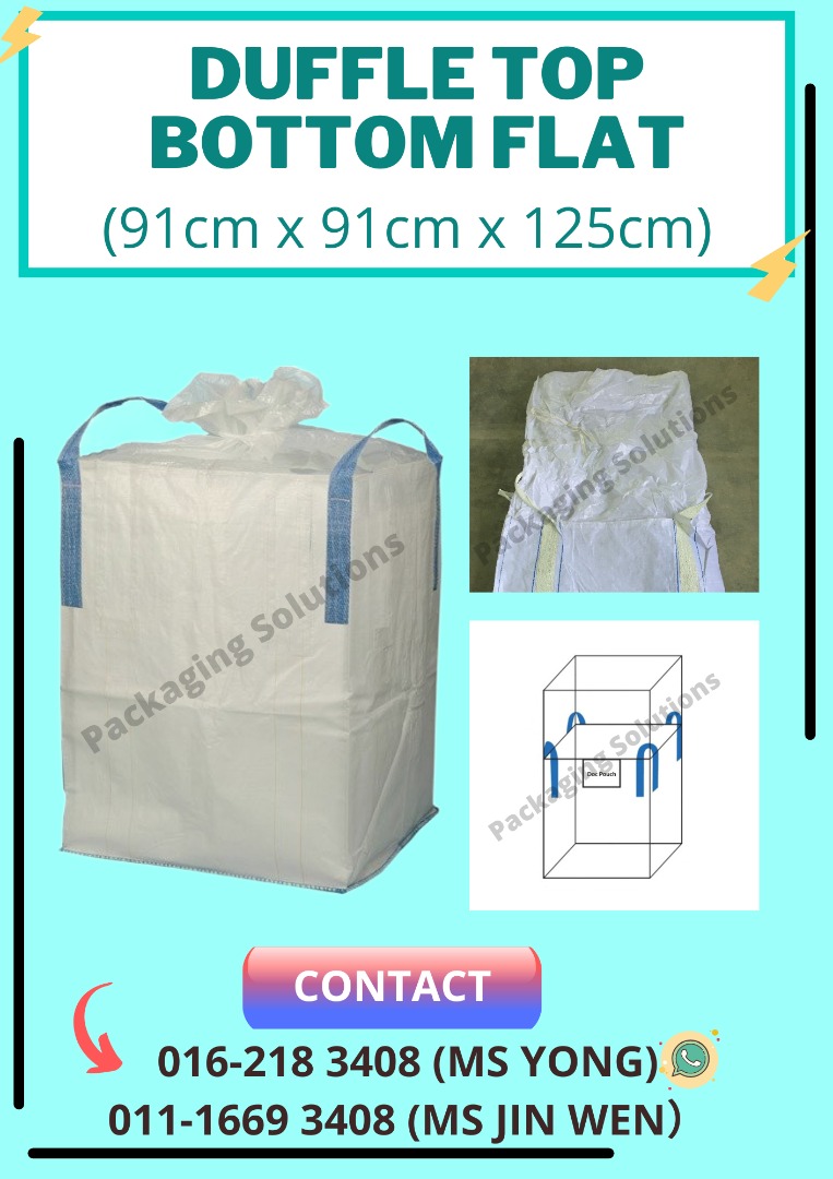 New Jumbo - Duffle Top Bottom Flat, Furniture & Home Living, Home ...