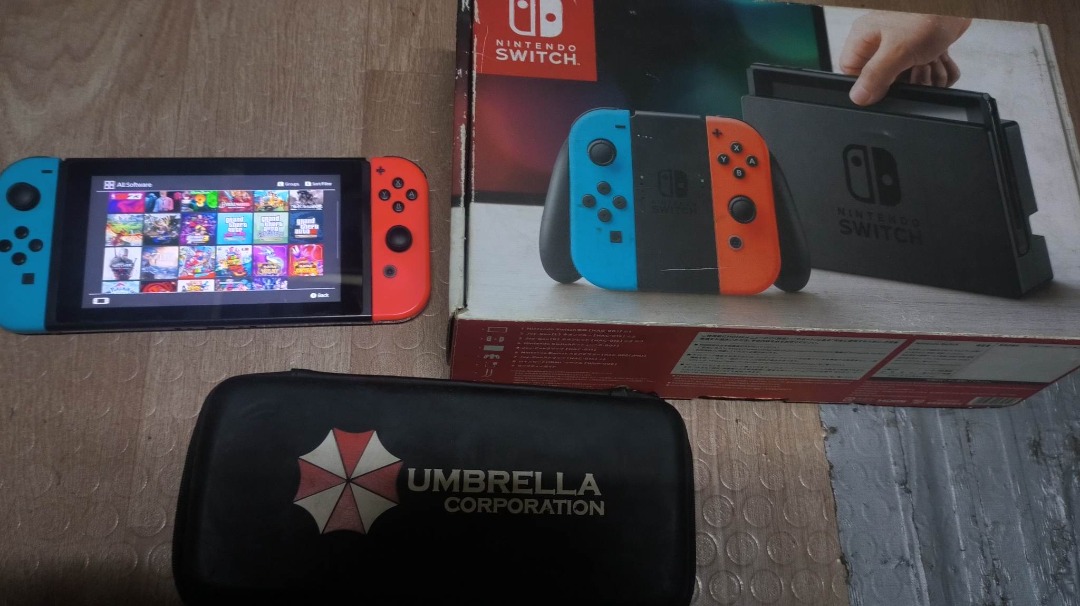 nintendo switch v1 unpatched 256gb full of games jb, Video Gaming ...