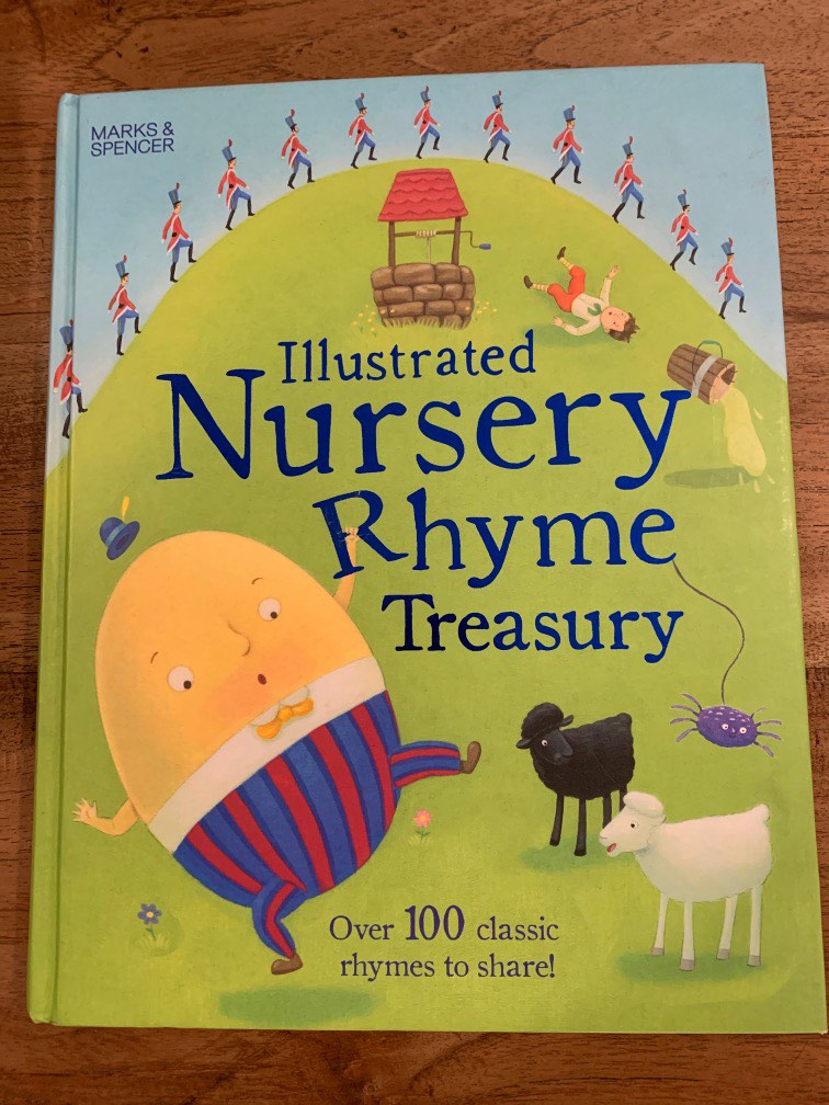 Nursery Rhyme Treasury, Hobbies & Toys, Books & Magazines, Children's ...