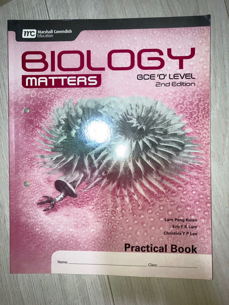 O Level Pure Biology Practical Workbook, Hobbies & Toys, Books ...