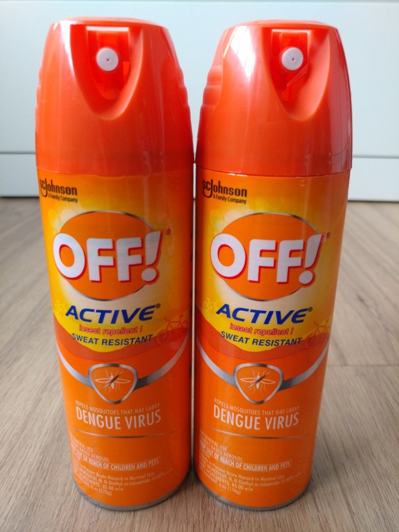 OFF! Insect Repellent Spray, Health & Nutrition, Insect Repellent on ...