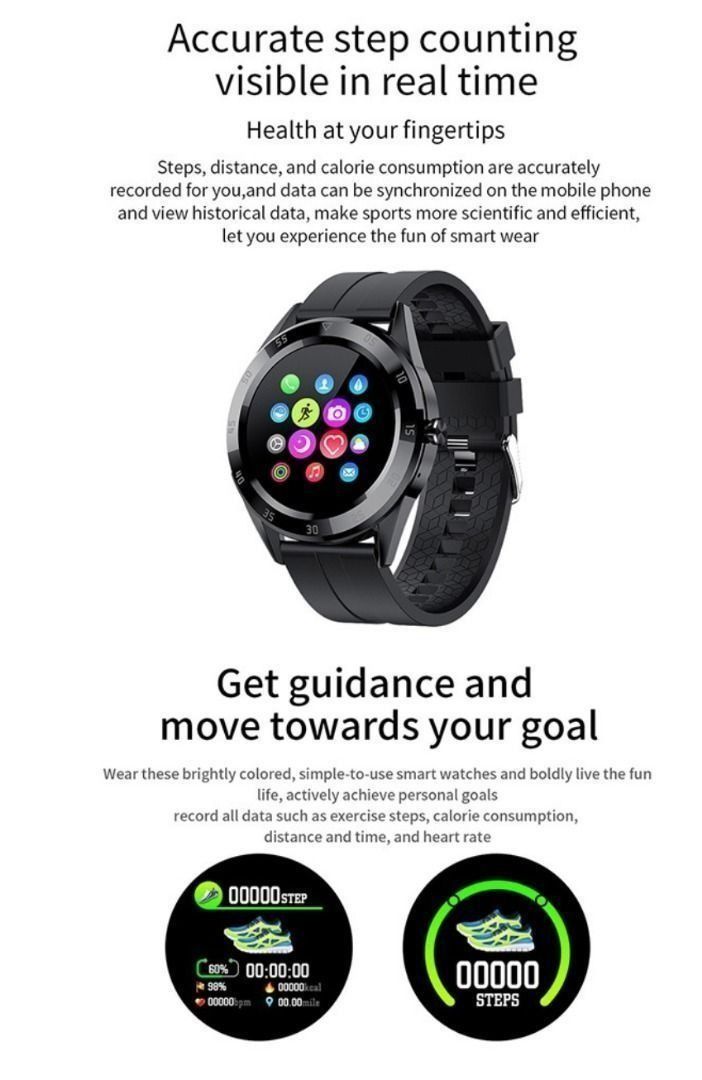 (OFFER) Lefun Smart Watch Bluetooth Call, Speaker, Whatsapp Facebook ...