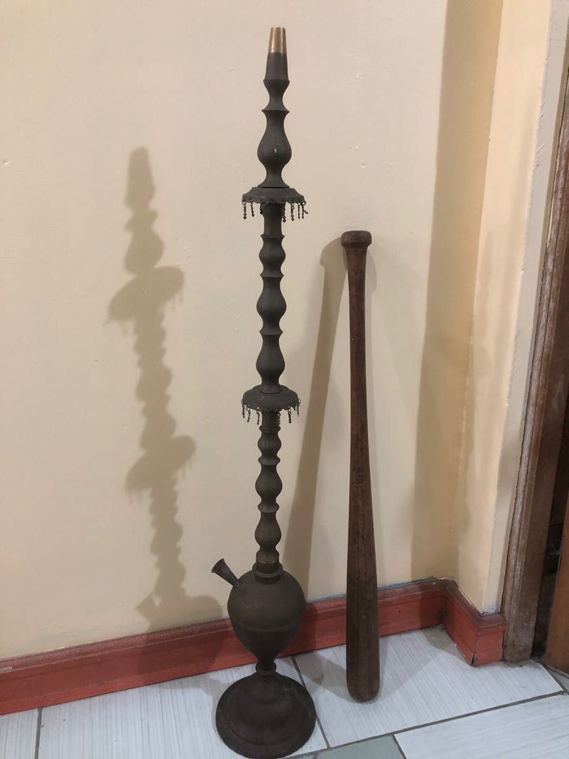 Old vintage solid bronze hookah, Hobbies & Toys, Memorabilia ...