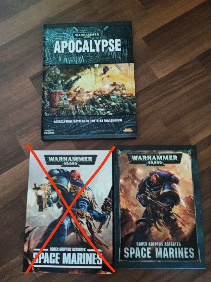 Old Warhammer 40k codex to clear, Hobbies & Toys, Toys & Games on Carousell