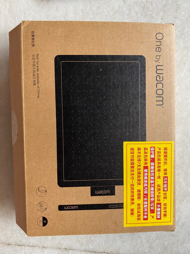 One by Wacom writing tablet, Computers & Tech, Parts & Accessories ...
