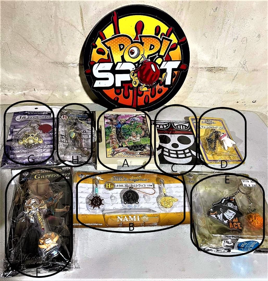 One Piece Random Anik Anik, Merch (Keychains, Puzzle Portrait), Hobbies ...