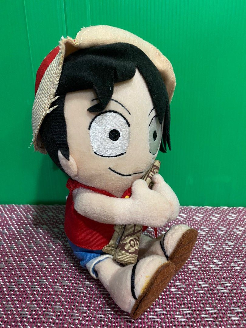 One Piece Ruffy Plush, Hobbies & Toys, Toys & Games on Carousell