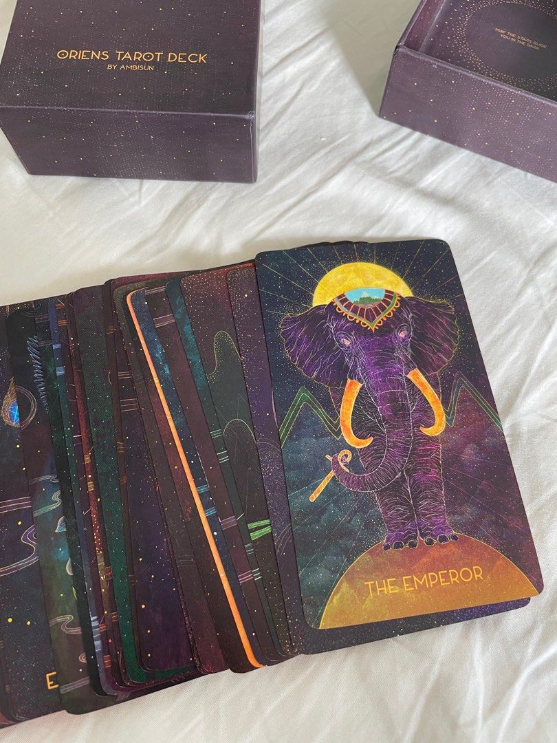 Oriens Tarot by Ambi Sun & Guidebook, Hobbies & Toys, Toys & Games on Carousell