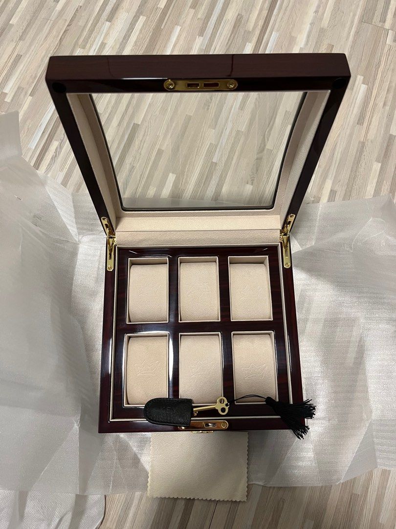 Orient Crown Watch Box Ebony colour, Men's Fashion, Watches ...