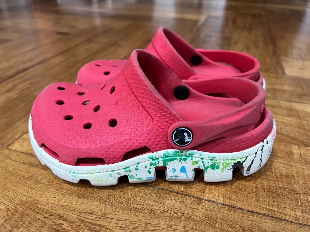 ORIGINAL CROCS. SIZE JR 2., Babies & Kids, Babies & Kids Fashion on ...