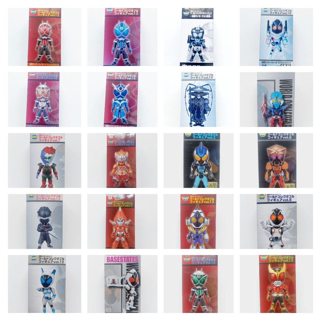 Original Wcf Kamen Rider figure, Hobbies & Toys, Toys & Games on Carousell