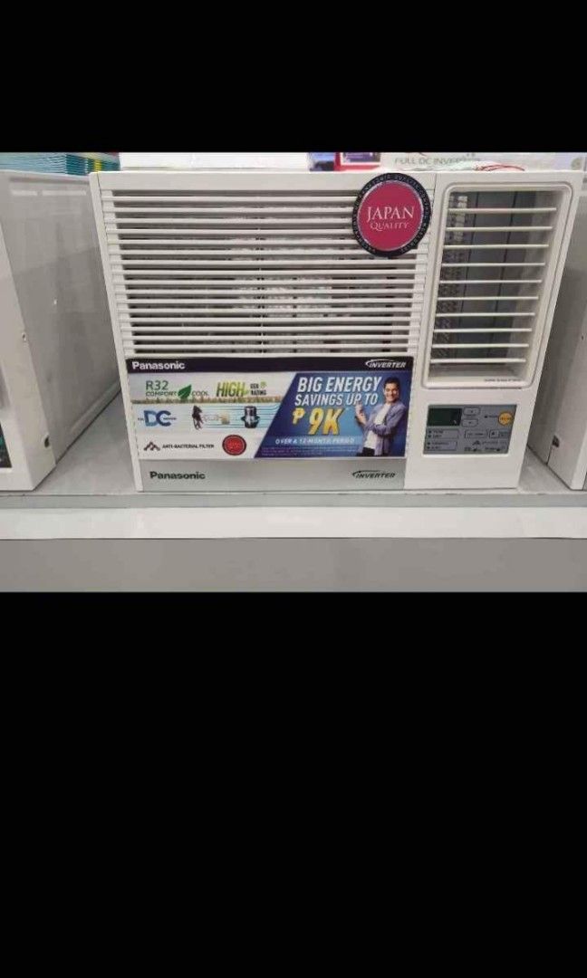 PANASONIC INVERTER WINDOW TYPE, TV & Home Appliances, Air Conditioning ...