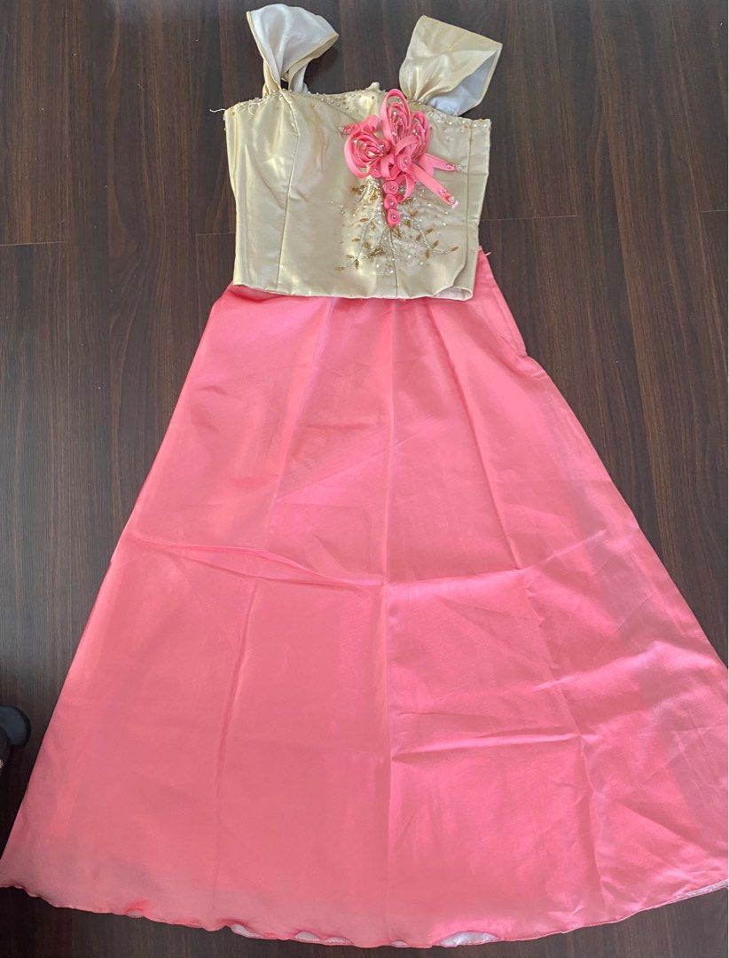 Pang abay divi gown, Women's Fashion, Dresses & Sets, Evening dresses ...