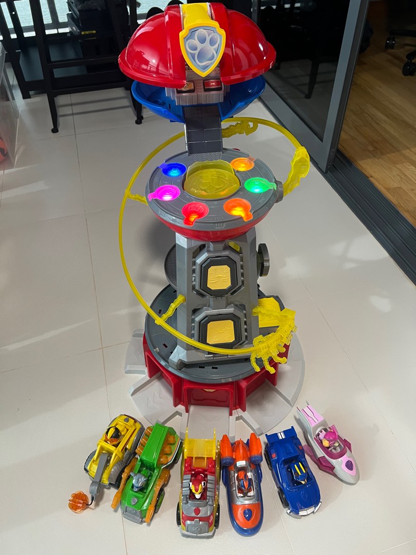 Paw patrol mighty pups look out tower, Hobbies & Toys, Toys & Games on ...