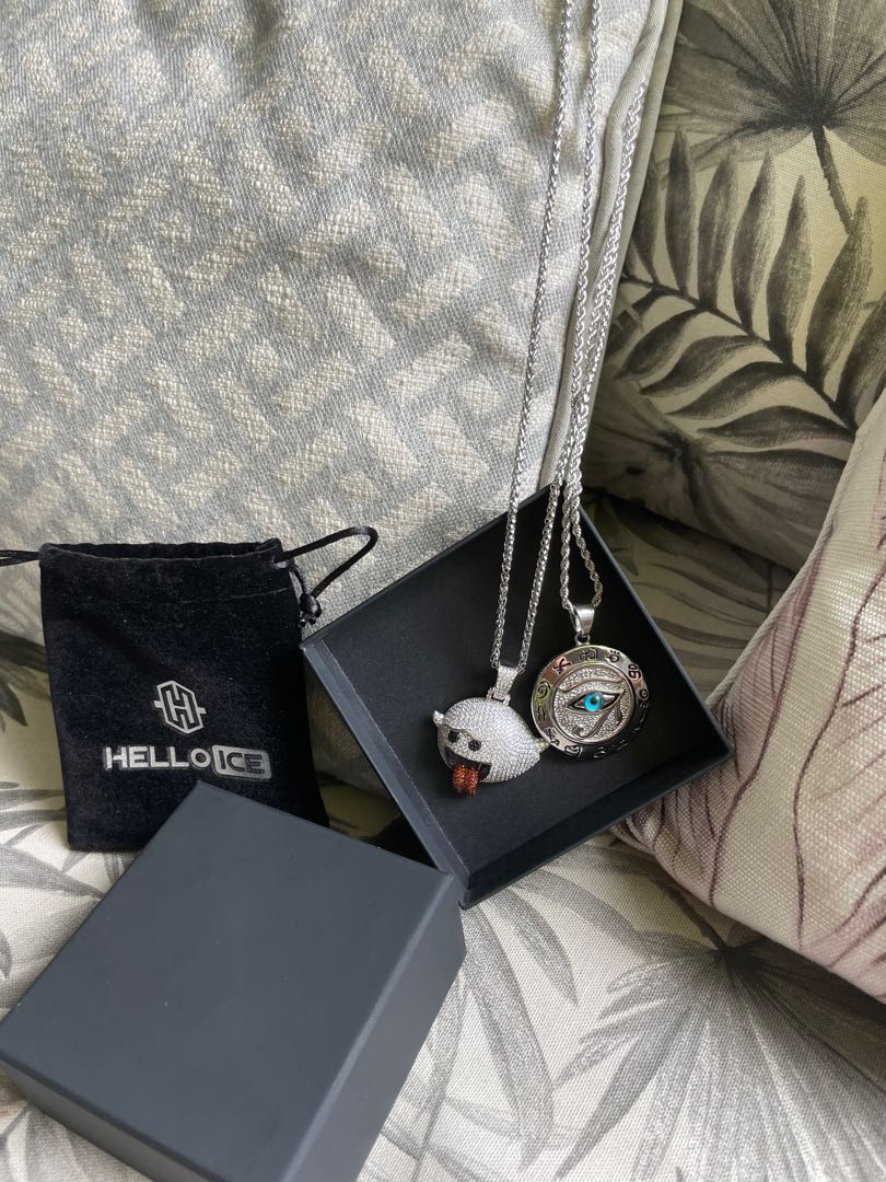 Pendants With Chains And Box Luxury Accessories On Carousell