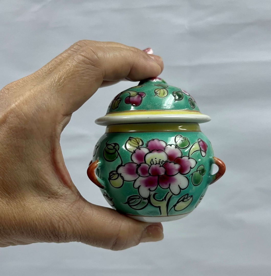 Peranakan Mini Jars Kamcheng, Furniture & Home Living, Kitchenware ...