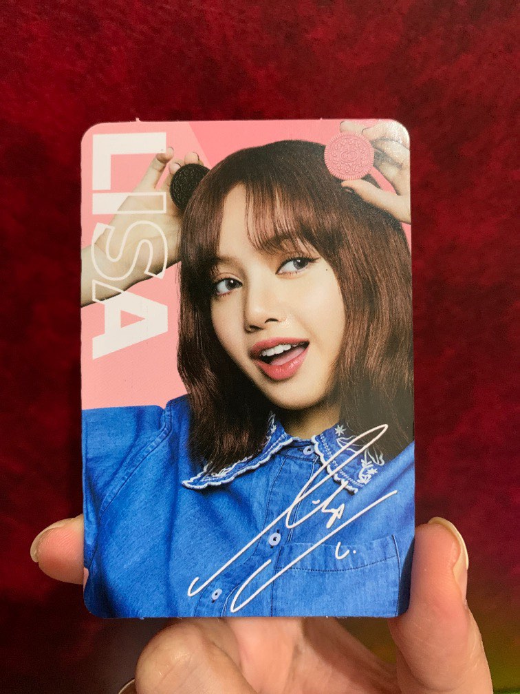 PHOTO CARD LISA BLACKPINK FOTO LISA BLACKPINK, K-Wave di Carousell
