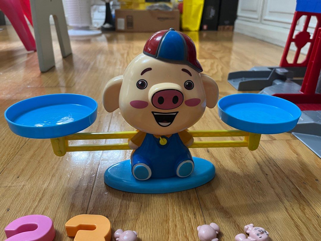 Pig Number Scale, Hobbies & Toys, Toys & Games on Carousell