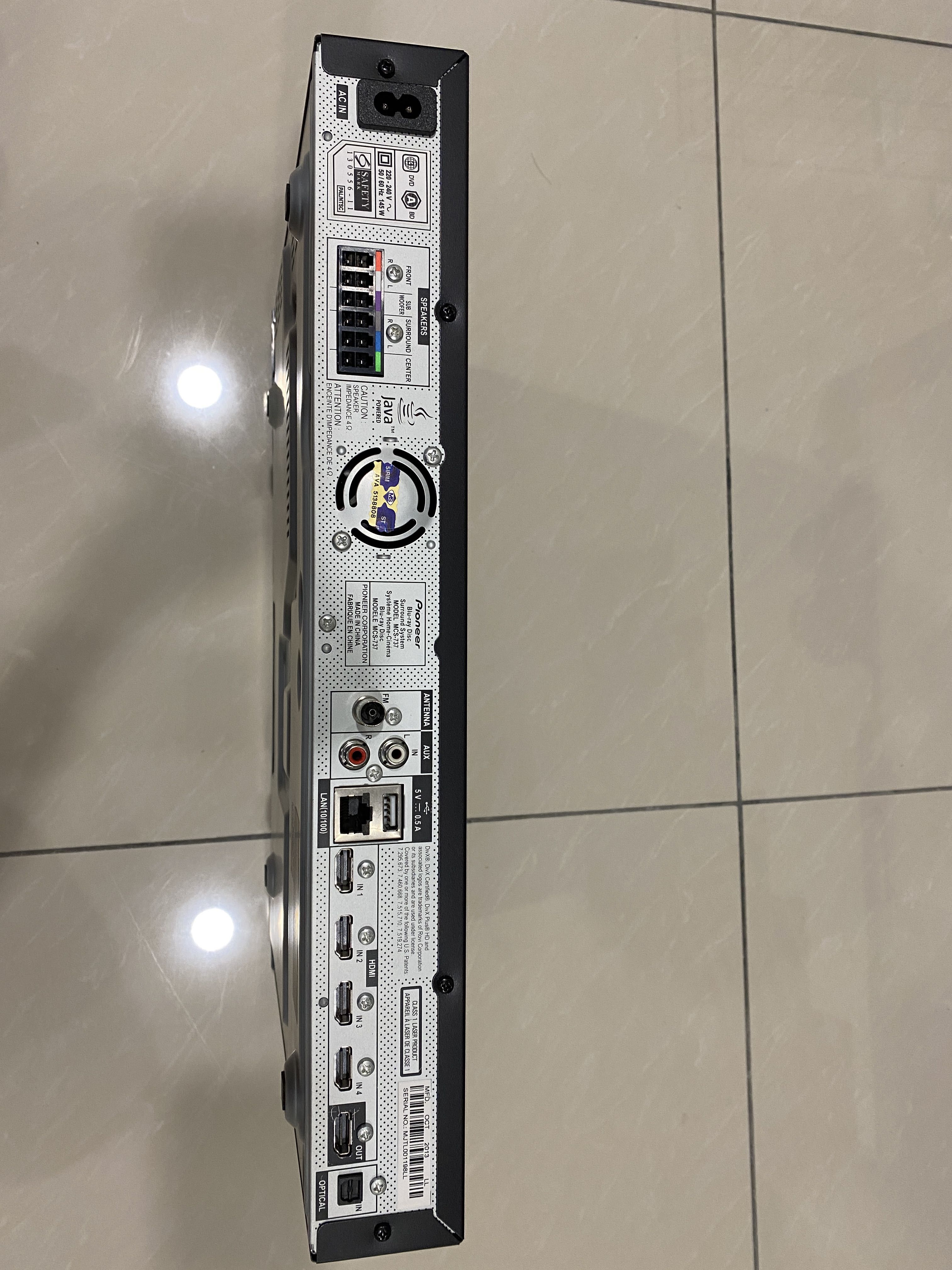 Pioneer home theater system MCS-737, Audio, Soundbars, Speakers ...