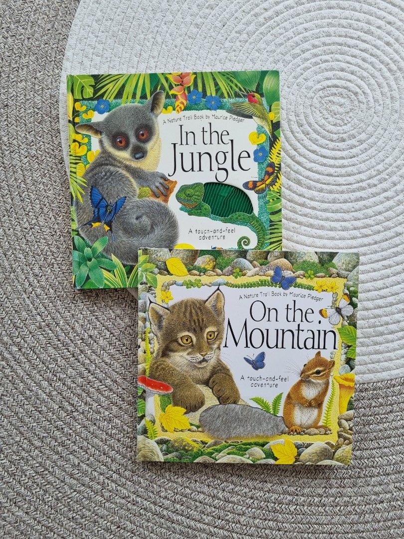PL: Touch and Feel + Lift the Flaps Nature Trail Hardcover Books - On ...