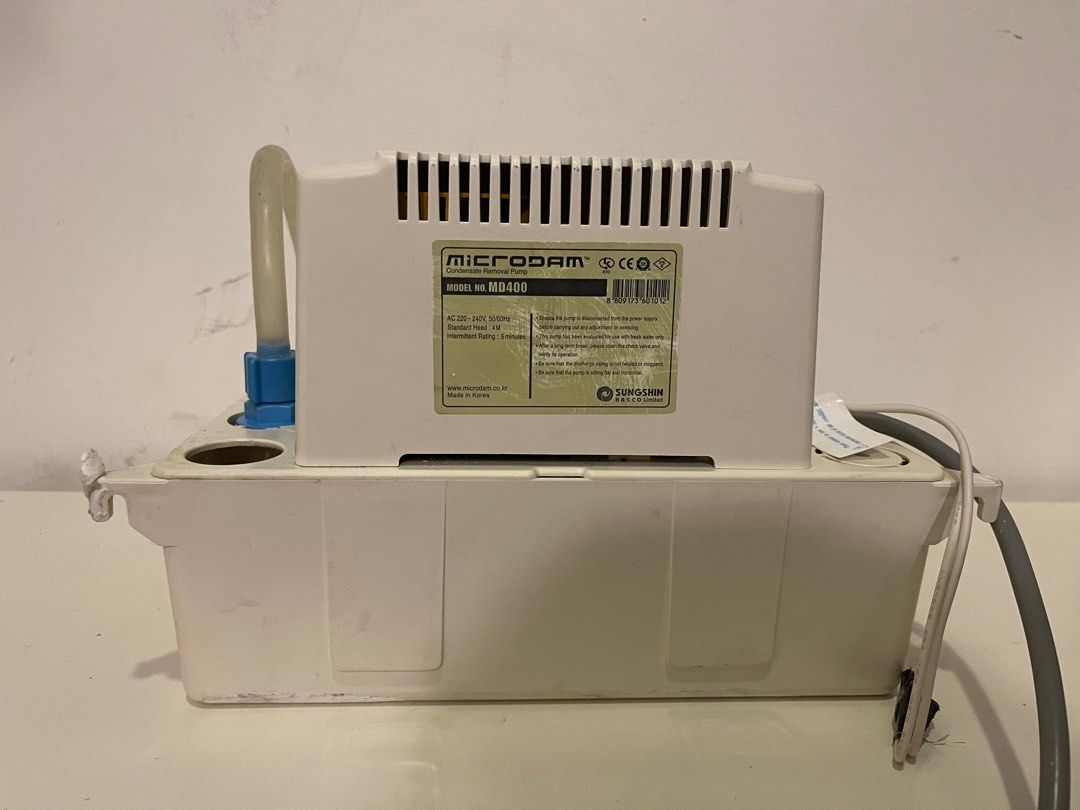 Water pump (aircon) - Poisedon (mircodam) MD400 condensate pump (aircon ...