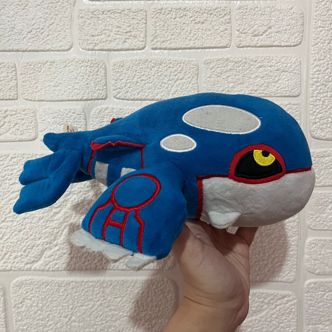Pokemon Center 2018 Legendary Kyogre Plush Stuff Toy, Hobbies & Toys ...