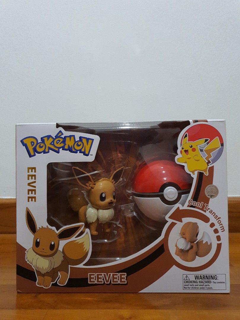Pokemon Eeve Cool Transform Toy, Hobbies & Toys, Toys & Games on Carousell