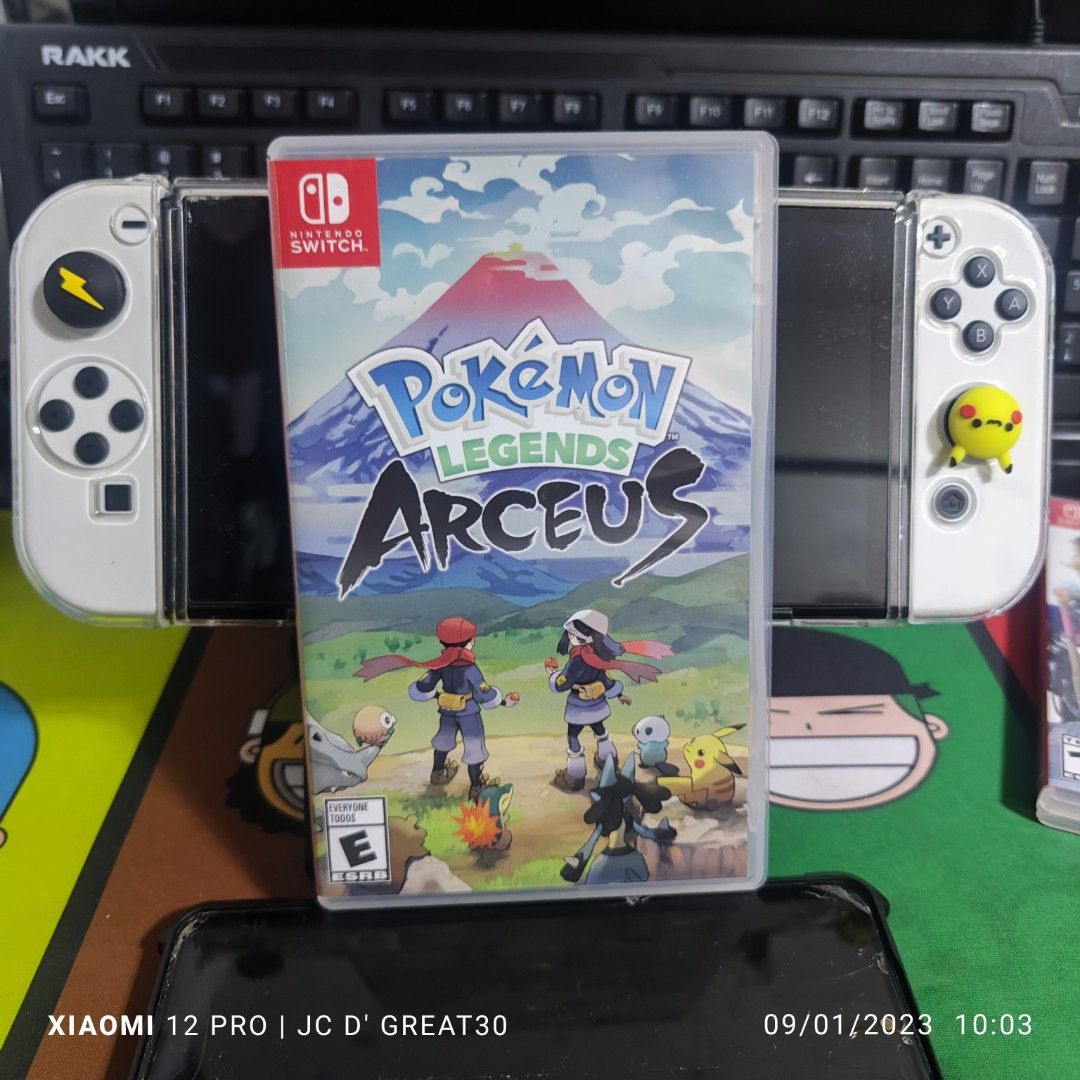 Pokemon legends Arceus switch game, Video Gaming, Video Games, Nintendo ...
