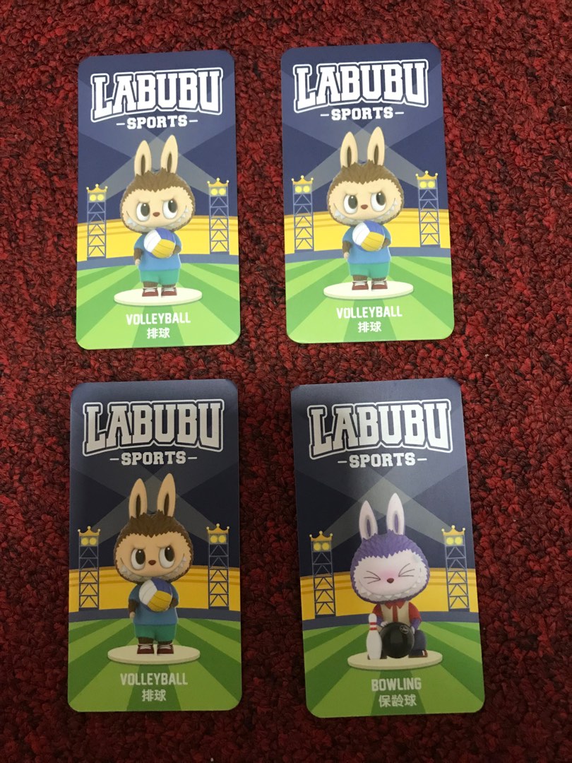 Pop Mart Labubu sports series blind box, Hobbies & Toys, Toys & Games ...